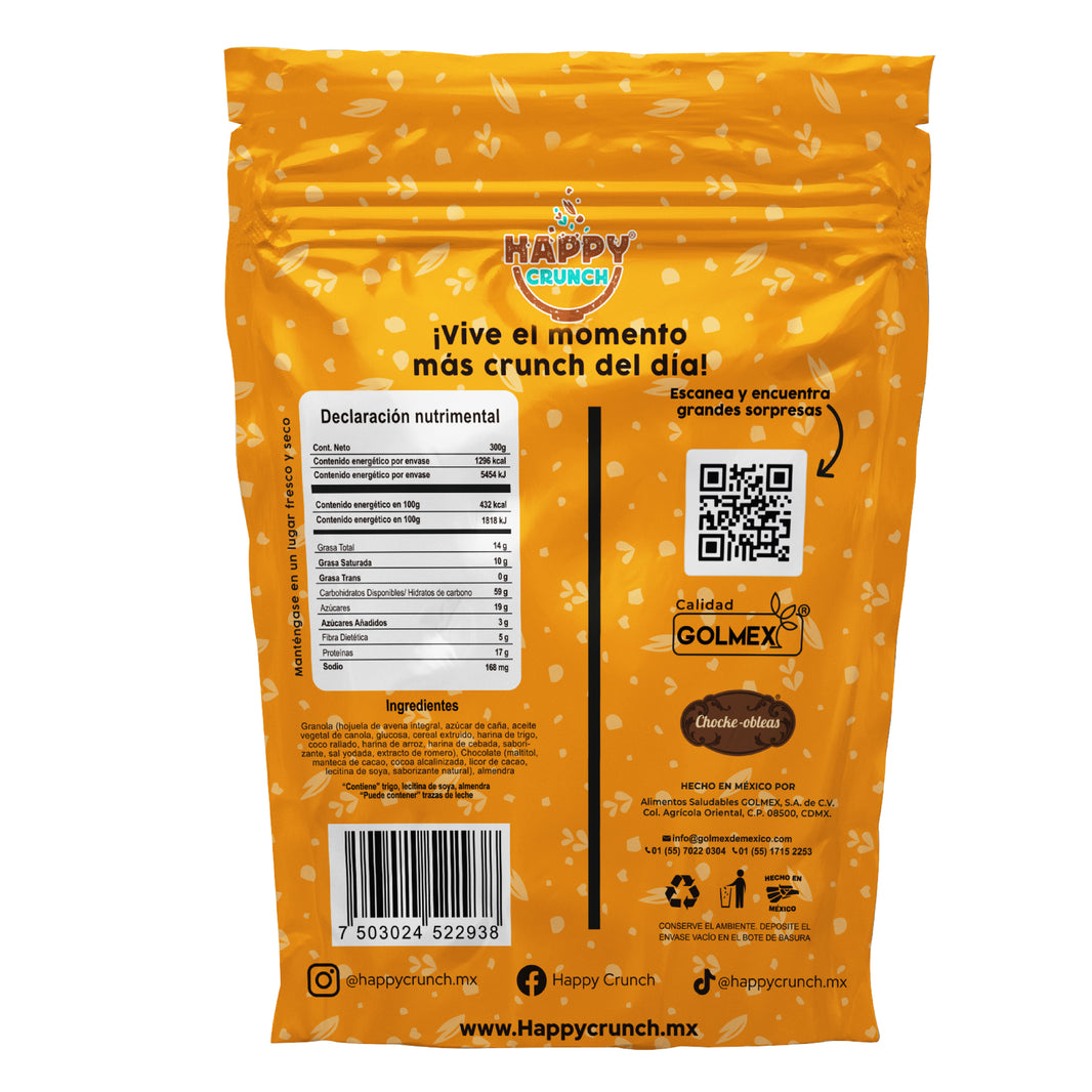 Happy Crunch – Chocko-Obleas