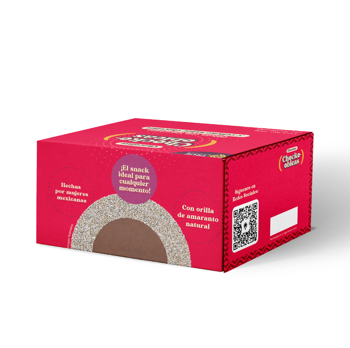 Oblea Tradicional Sabor Chocolate – Chocko-Obleas